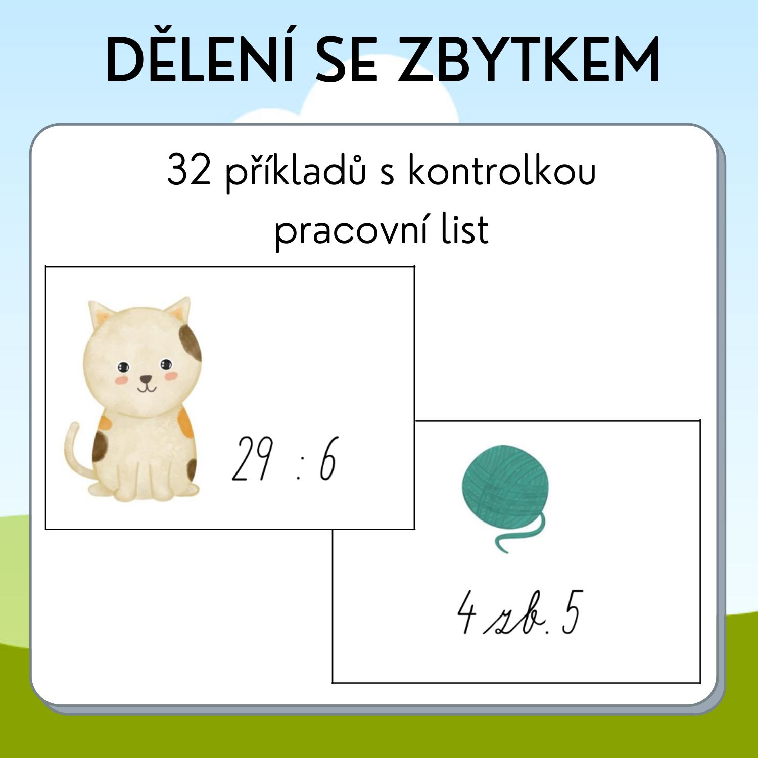 Dělení se zbytkem - Matematika | UčiteléUčitelům.cz